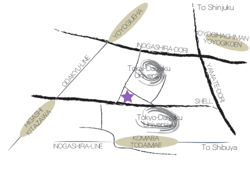 ACCESS MAP | Traditional Thai Massage School:The Nuad Bo Rarn School Japan